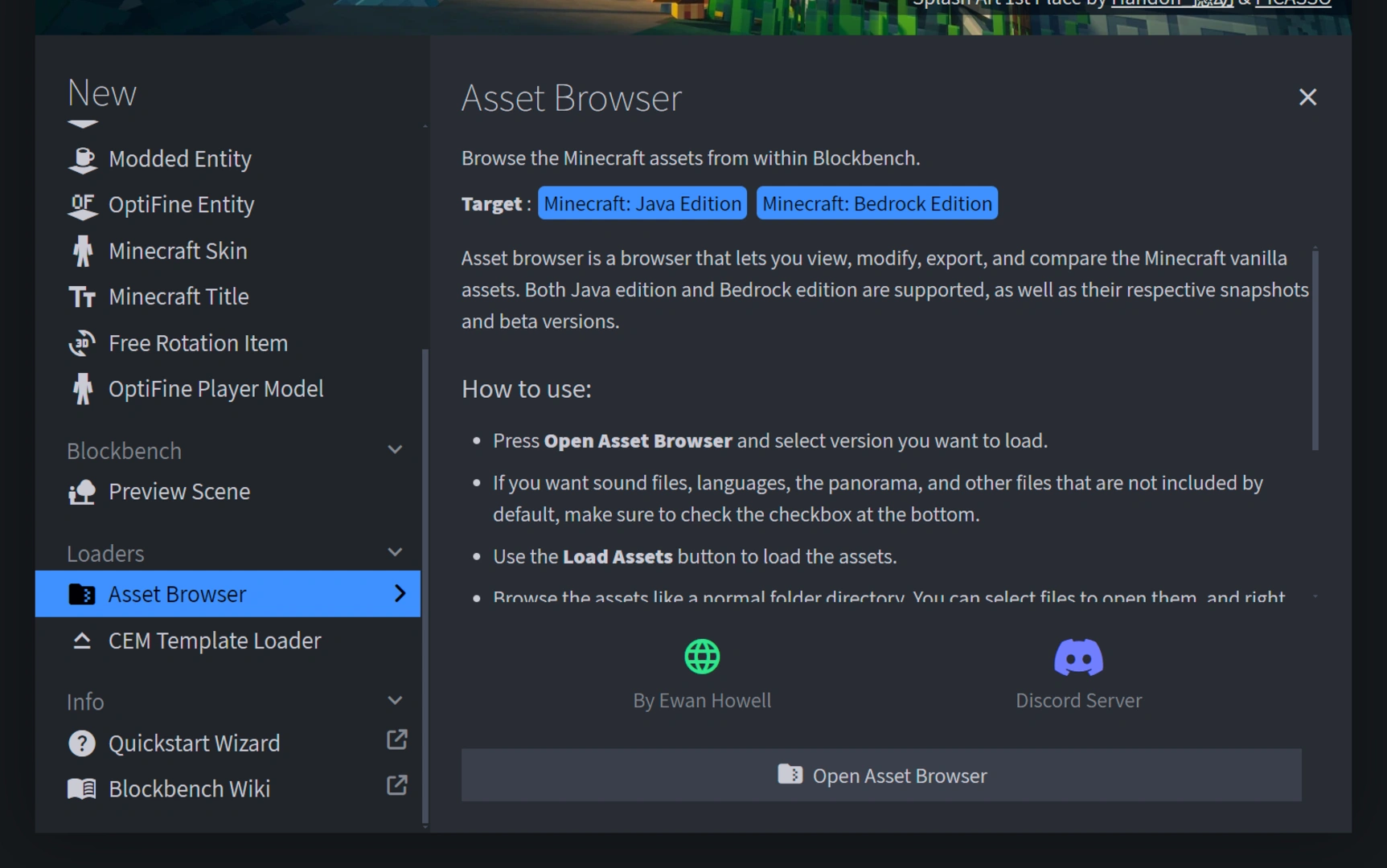 Asset Browser - Easily view, modify, and export the vanilla Minecraft ...
