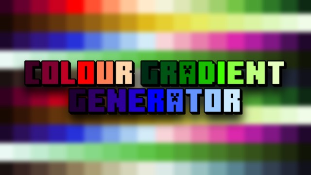 Colour Gradient Generator - Ewan Howell