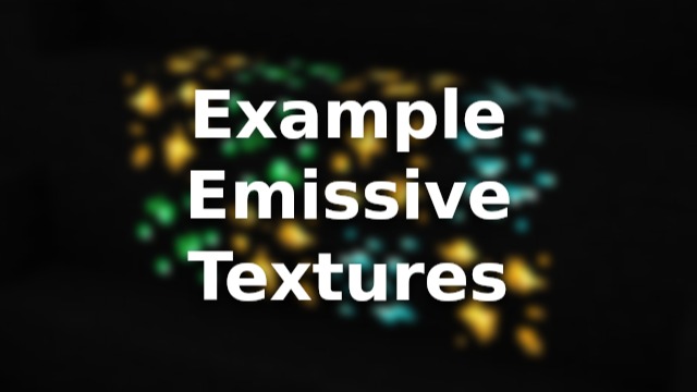 Example Emissive Textures - Ewan Howell